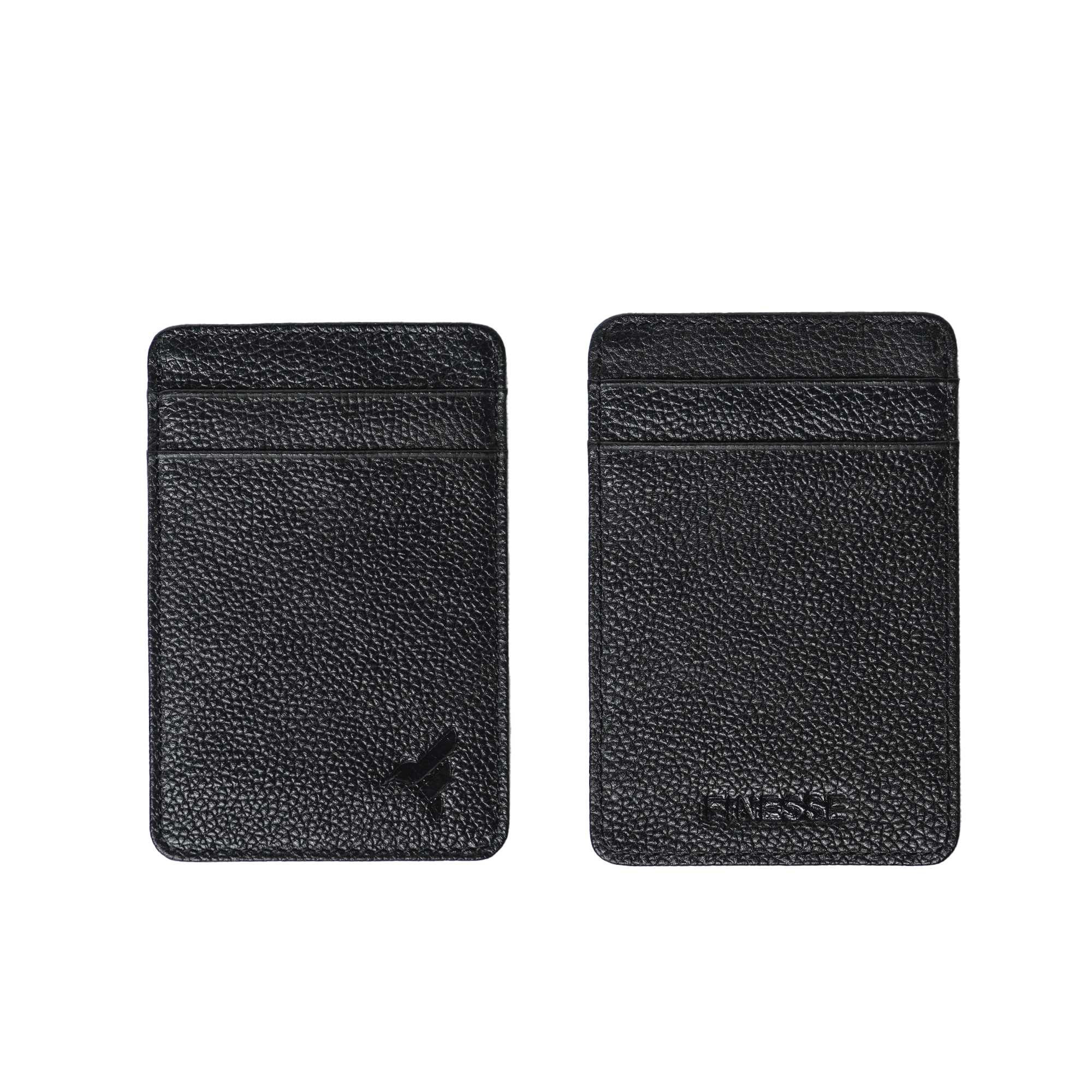 Finesse Bonded Leather Wallet Card Holder | Finesse